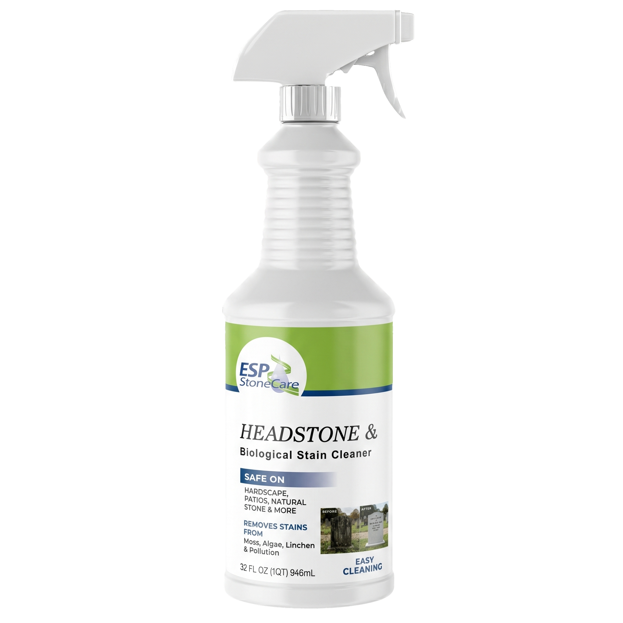 ESP Stone Care Headstone & Monument Cleaner – Professional Biological ...